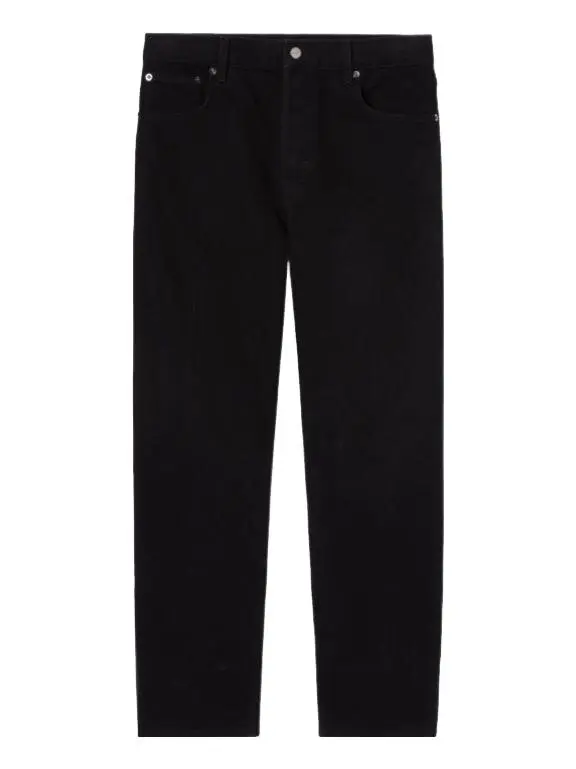 Gucci Cropped Slim Denim Pants - Black