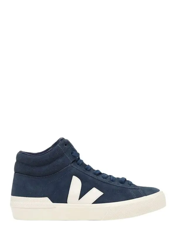 VEJA High Top Lace-up Sneakers - Blue