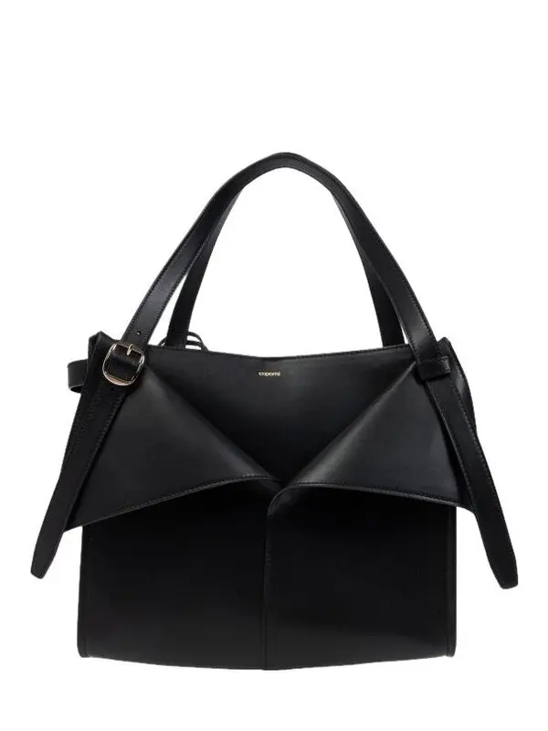 Coperni Medium Cabas Satchel Bag - Black