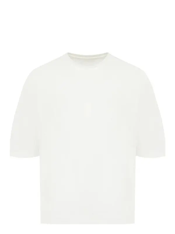 Issey Miyake Basic T-shirt - White