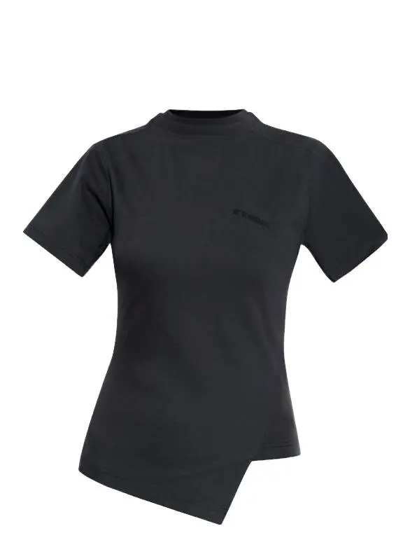Vetements Asymmetrical Layered T-shirt - Grey