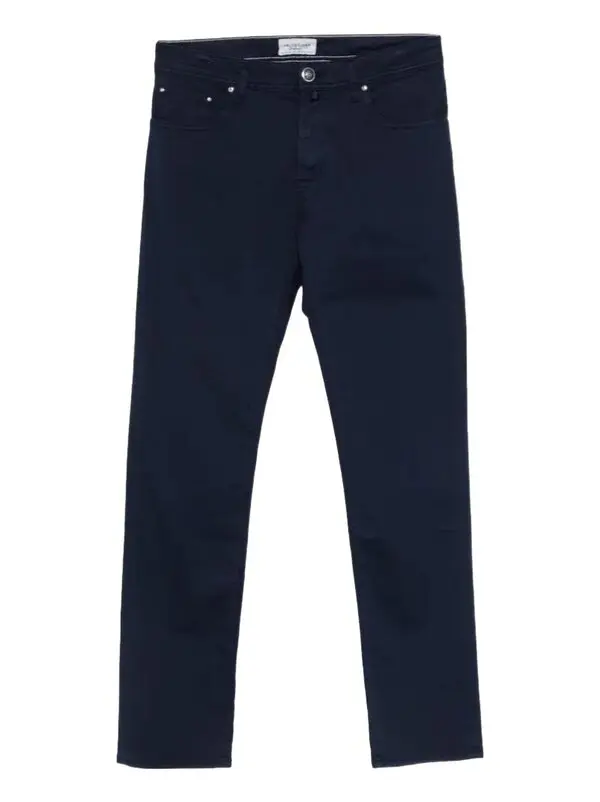 Jacob Cohen Buttoned Jeans - Black