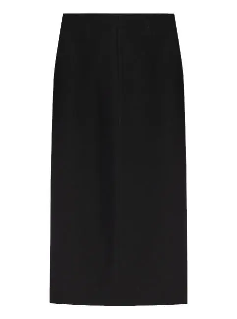 Fabiana Filippi Midi Skirt With Side Zippers - Black