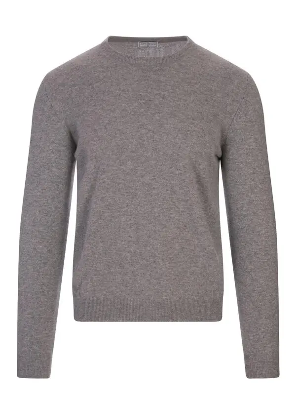 Fedeli Long-sleeved Sweater - Gray