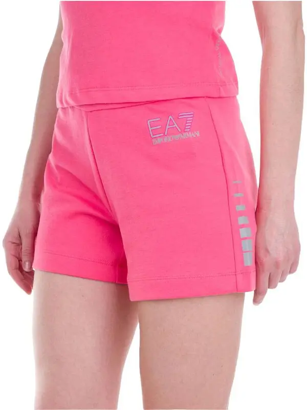 EA7 Logo Shorts - Pink