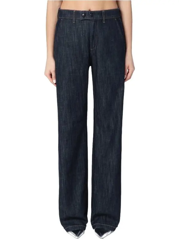 DEPARTMENT 5 Mouning Straight-leg Cotton Jeans - Dark Blue