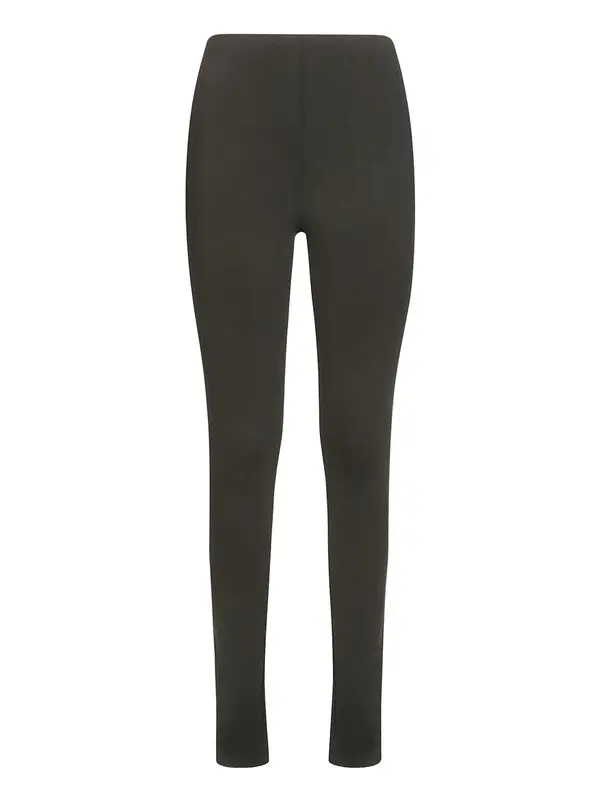 Red Valentino Elastic Waist Leggings - Black
