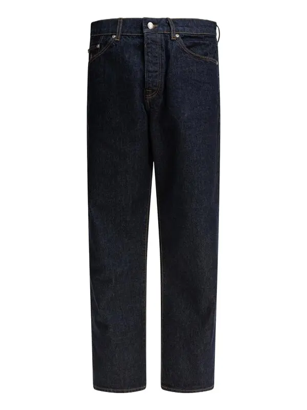StÜssy Straight Leg Jeans - Black