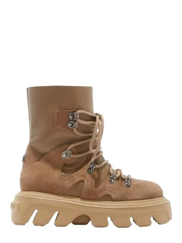 Casadei Generation C Skipass Lace-up Ankle Boots - Brown