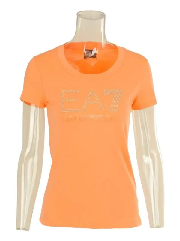 EA7 Short Sleeve T-shirt - Orange