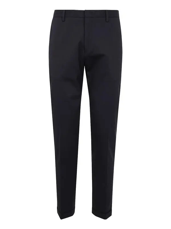 Paul Smith Tailored Straight Leg Trousers - Dark Navy