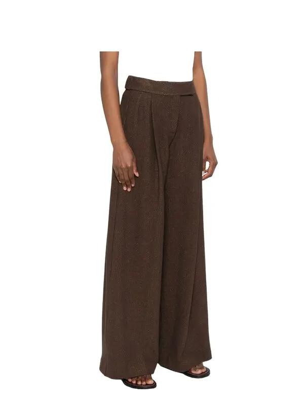 Max Mara Aereo Pleated Trousers - Green