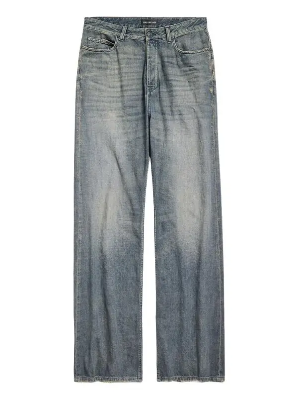 Balenciaga Low Crotch Jeans - Blue