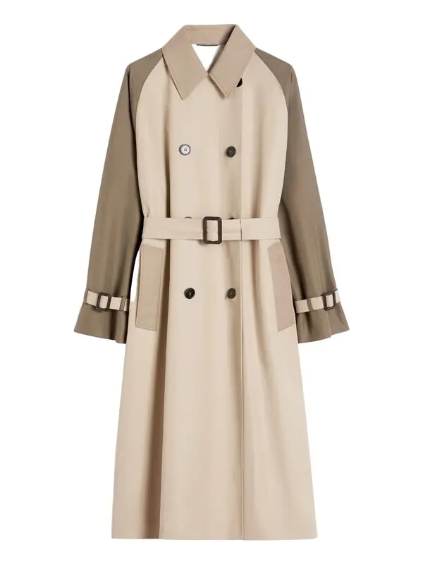 Max Mara Reversible Water-repellent Trench Coat - Beige