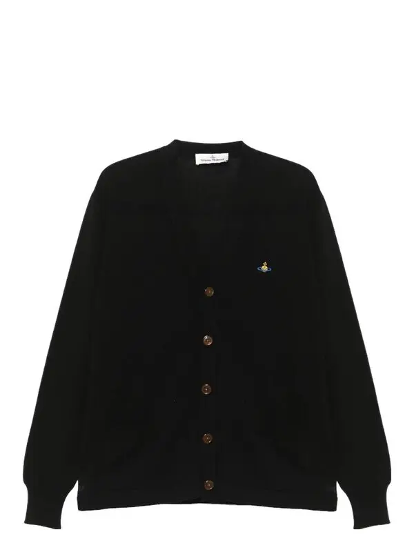 VIVIENNE WESTWOOD Orb Embroidered Cardigan - No