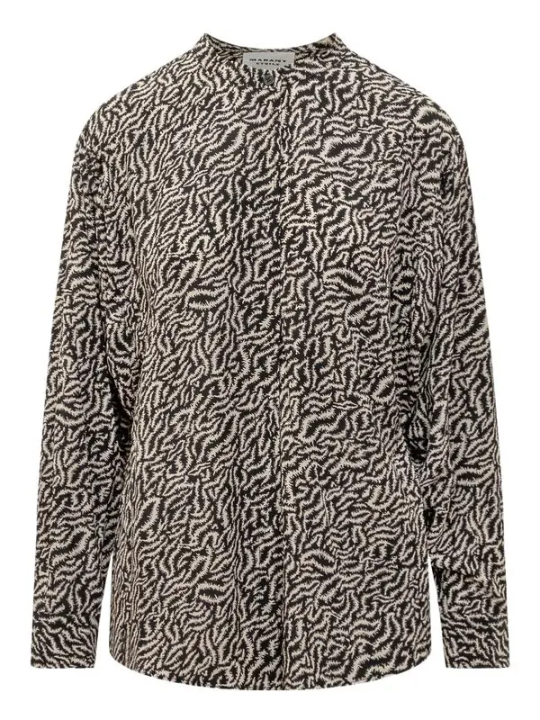 Isabel Marant Étoile Printed Shirt - Black
