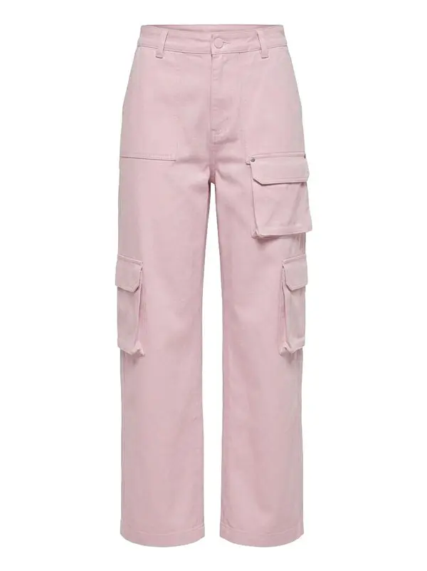 Gucci Embossed Logo Cargo Trousers - Light Pink