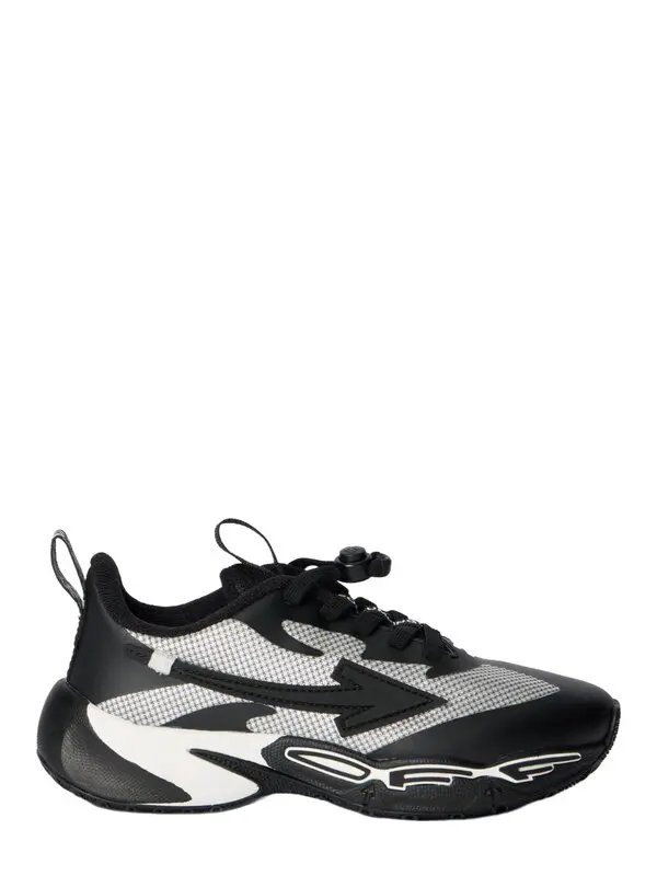 Off-White Graphic Print Sneakers - Black
