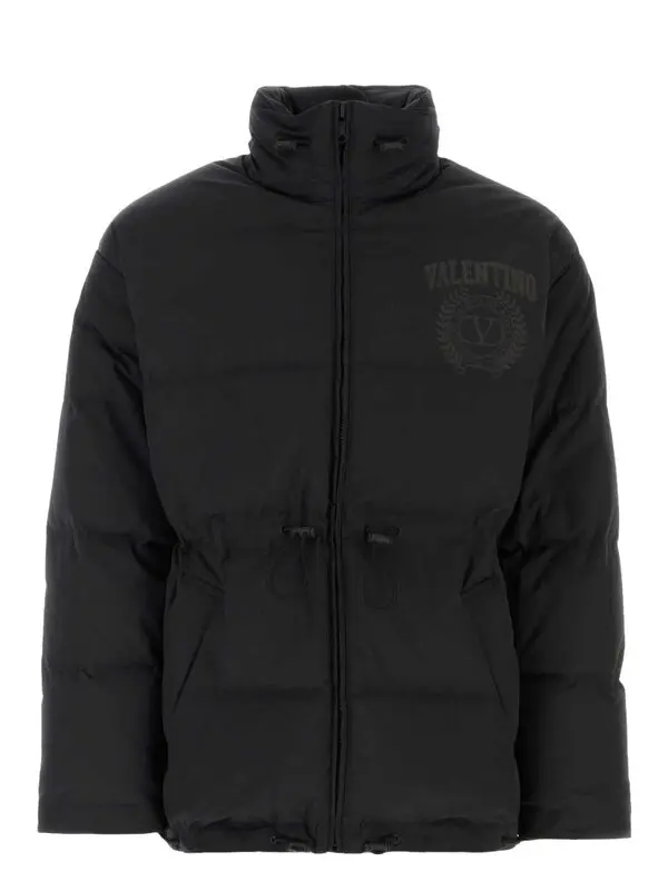 Valentino Garavani Padded Zip-up Jacket - Black