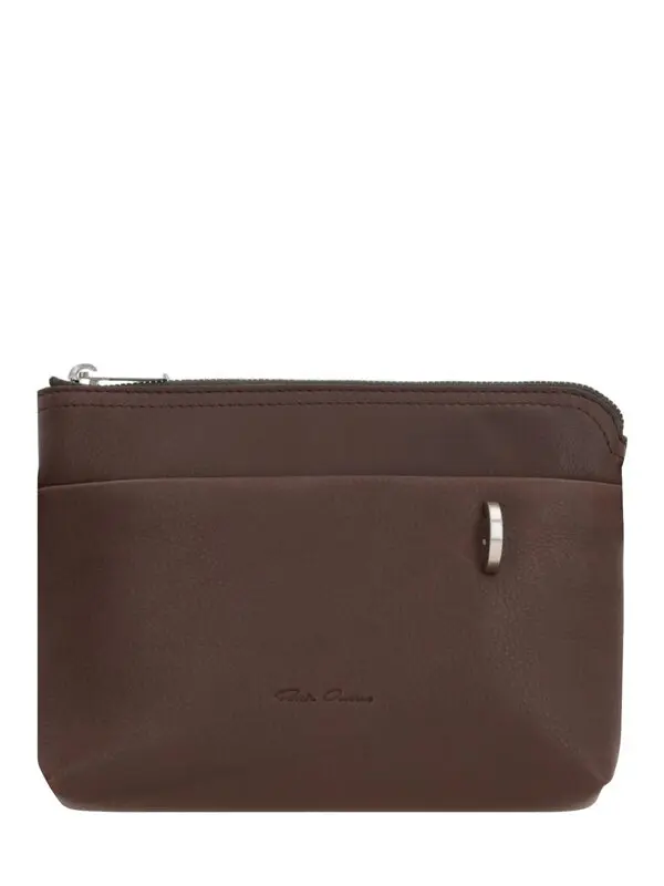 Rick Owens Logo Shoulder Bag - Brown