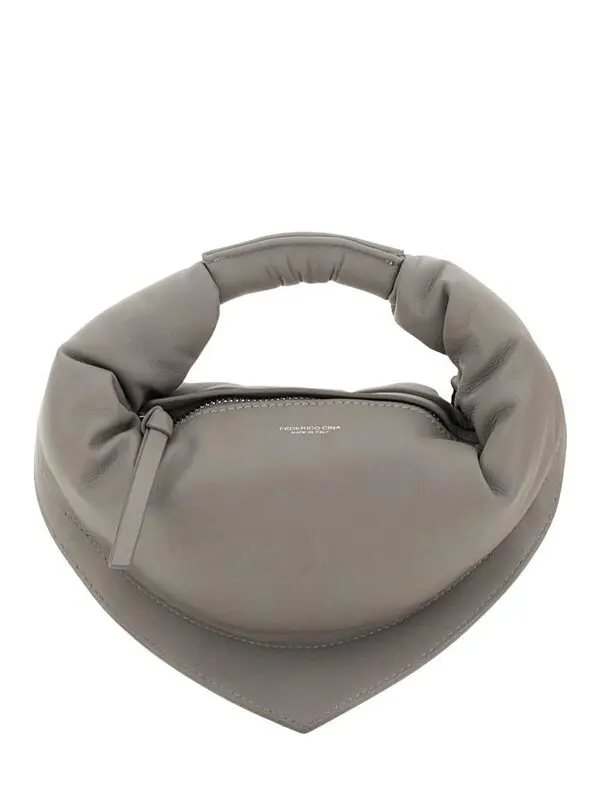 FEDERICO CINA Tortellino Mini Tote - Gray