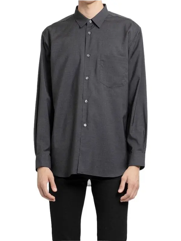 Comme Des Garçons Classic Button-up Shirt - Black