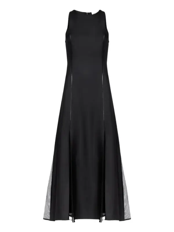 Loulou De Saison Irka Silk Twill Dress - Black