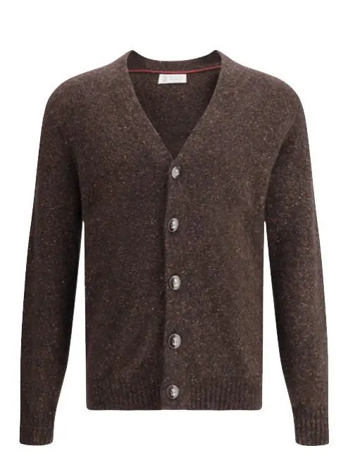 Brunello Cucinelli V-neck Cardigan - Black