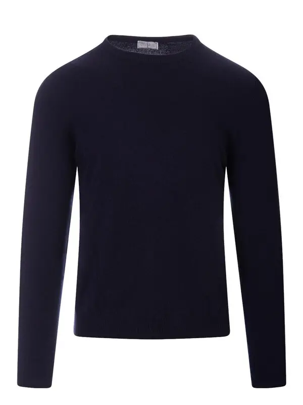Fedeli Long-sleeved Sweater - Black