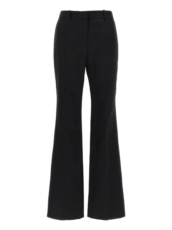 Magda Butrym Front-pleat Classic Trousers - Black