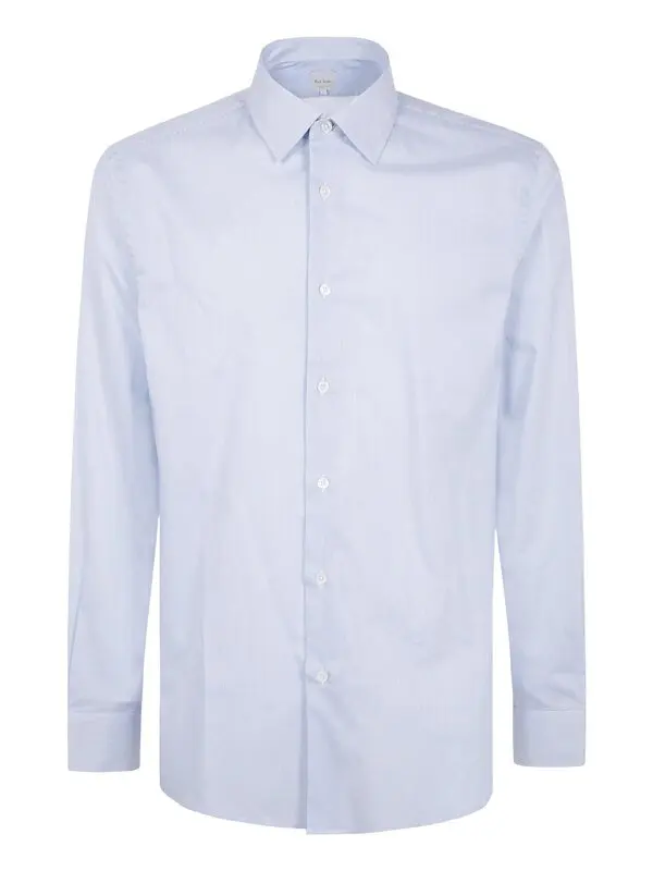 Paul Smith Dobby Stripe Tailored-fit Shirt - White