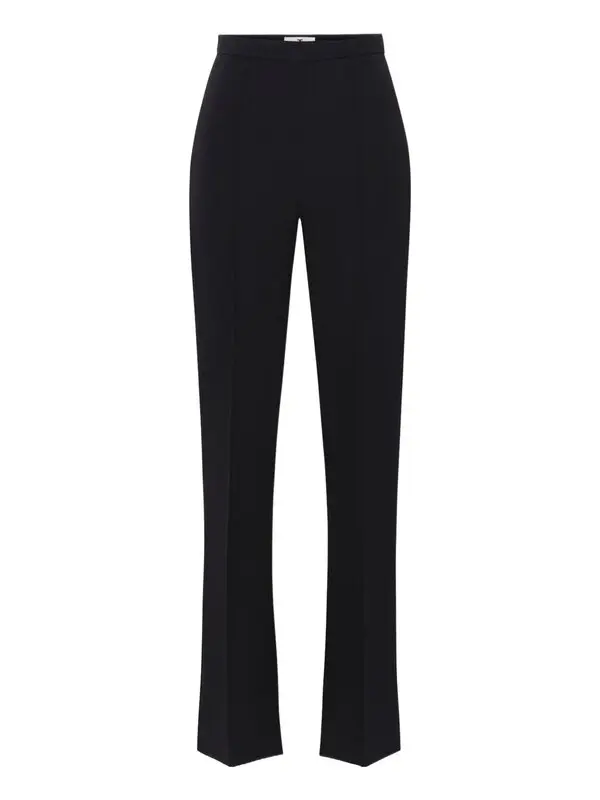 Elisabetta Franchi Pleated Tailored Trousers - Black