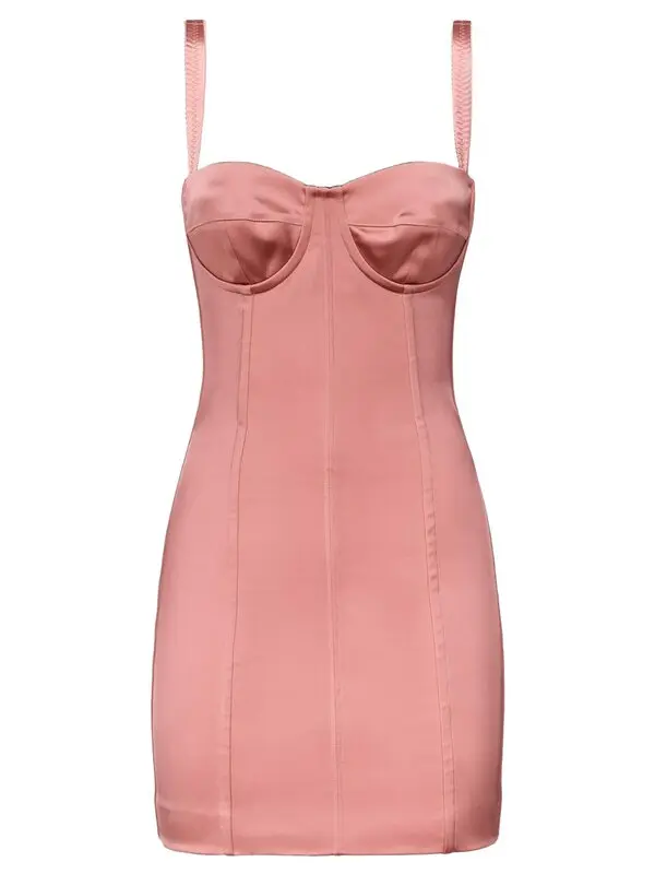 Dolce & Gabbana Sleeveless Mini Dress - Pink