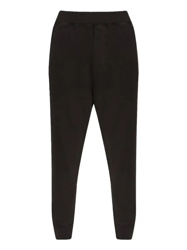 Dsquared2 Elastic Waist Jogging Pants - Black