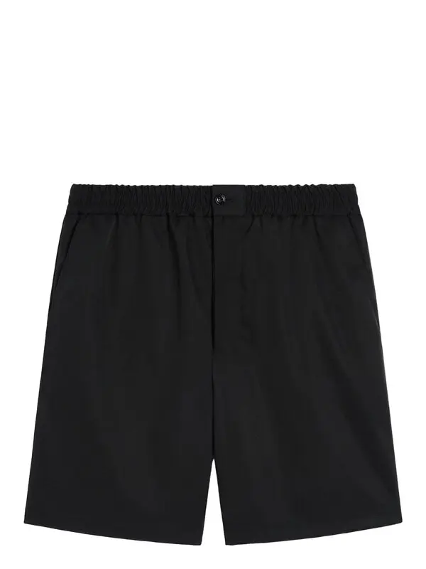 Ami Elasticated Waist Shorts - Black