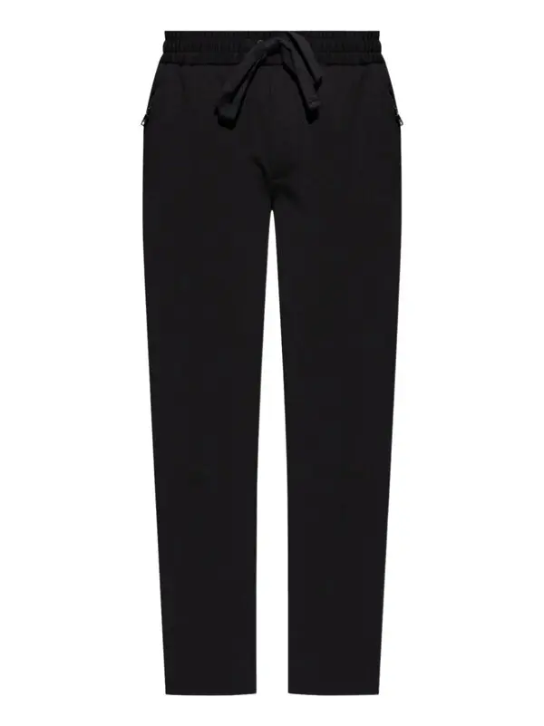 Dolce & Gabbana Jogging Pants With Elasticated Waist - Black