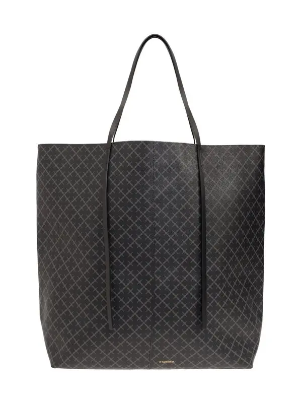 BY MALENE BIRGER Abrille Printed Tote Bag - Black