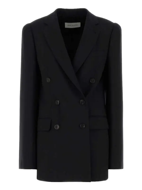 Dries Van Noten Double-breasted Tailored Blazer - Black