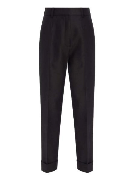 Dior Regular-fit Belt-loop Pants - Black