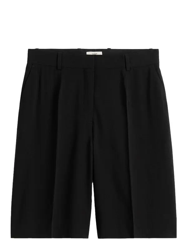 TOTEME Tailored Bermuda Shorts - Black