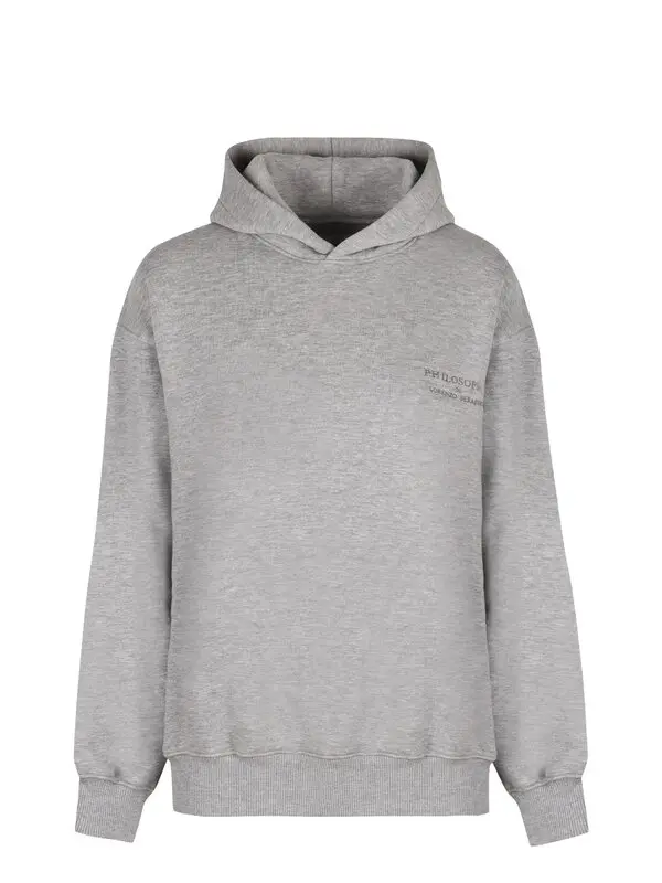 Philosophy Di Lorenzo Serafini Hooded Sweater - Gray