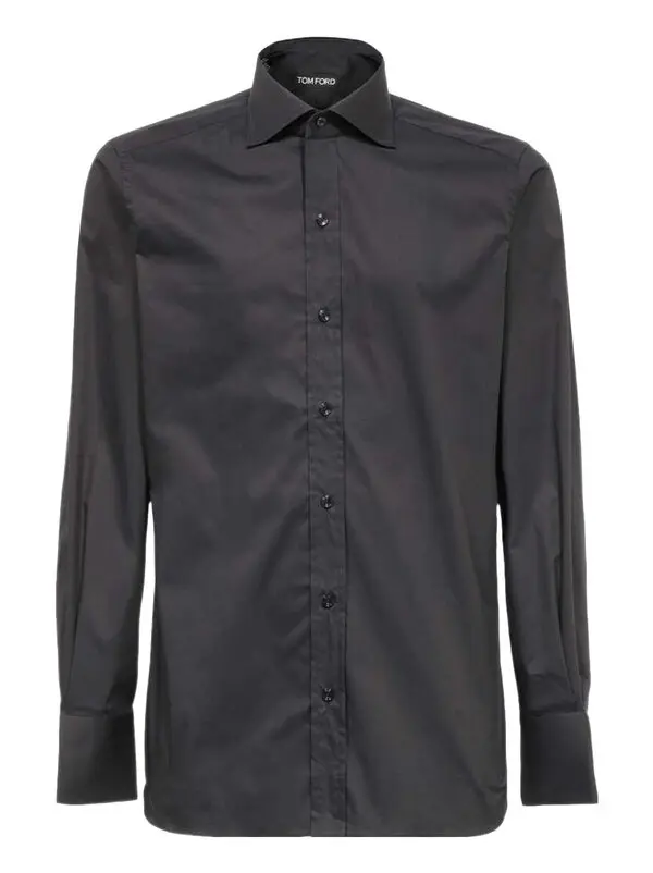TOM FORD Long-sleeved Shirt - Black