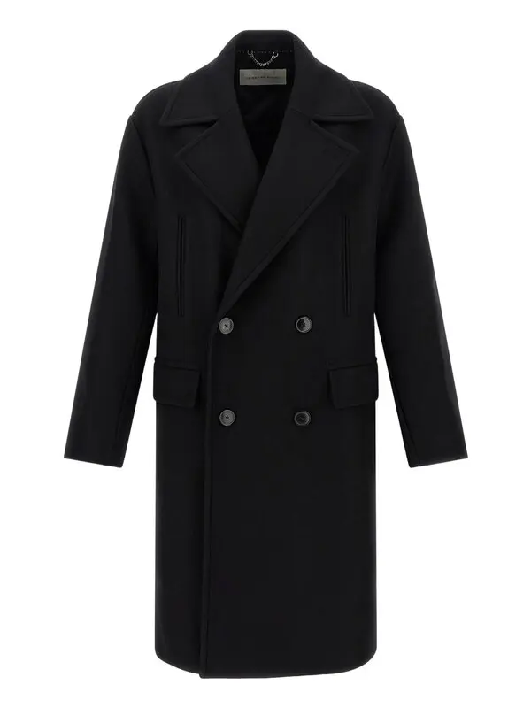 Dries Van Noten Racos" Coat - Black