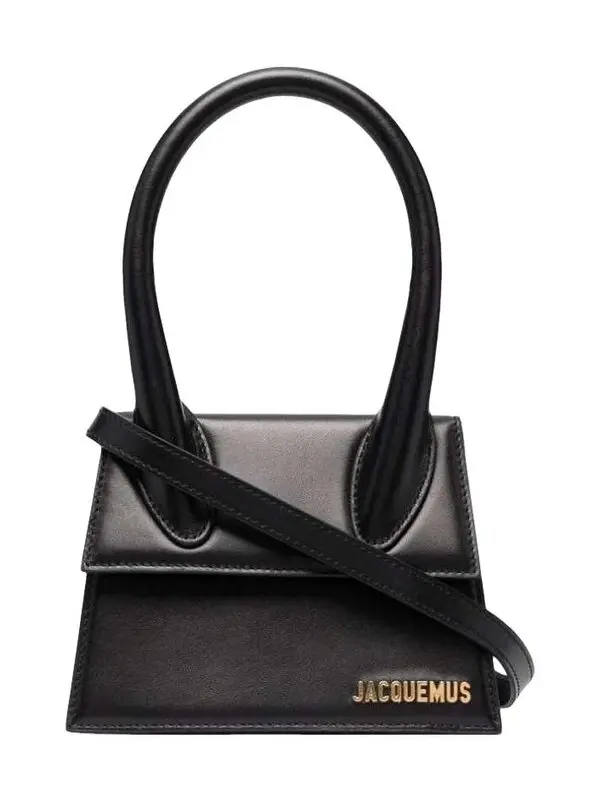 Jacquemus Le Moyen Chiquito Top Handle Bag - Black