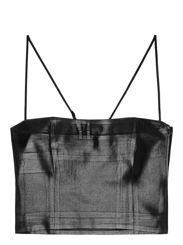 DIESEL® T-treasure Logo Plaque Tank Top - Black