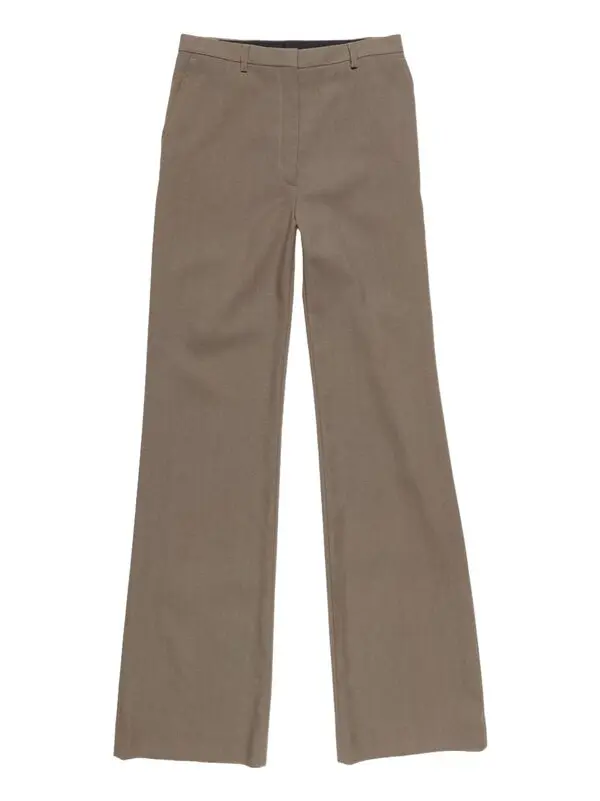 Acne Studios Tailored Button Trousers - Brown