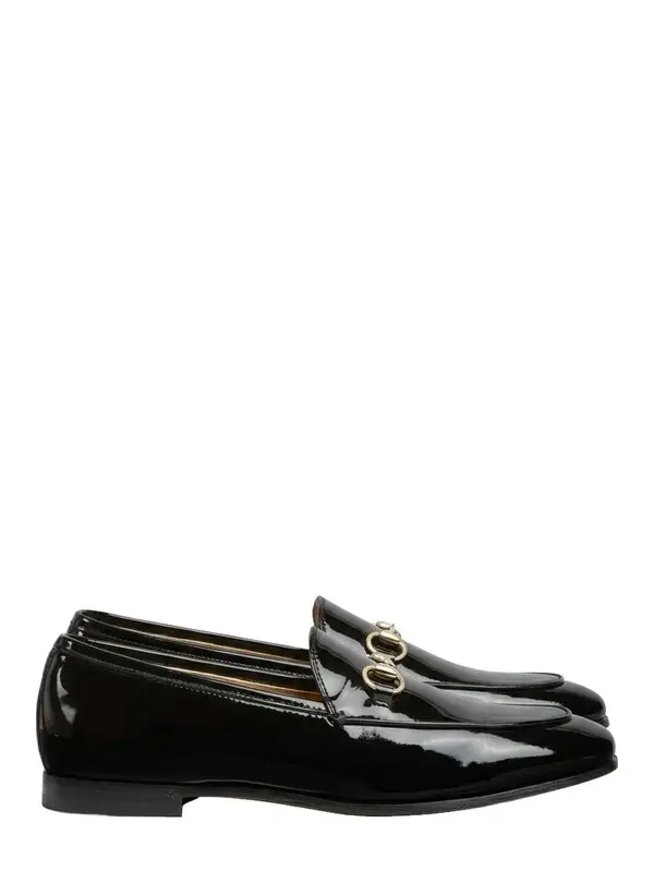 Gucci Jordaan Zlip-on Loafers With Horsebit Detail - Black