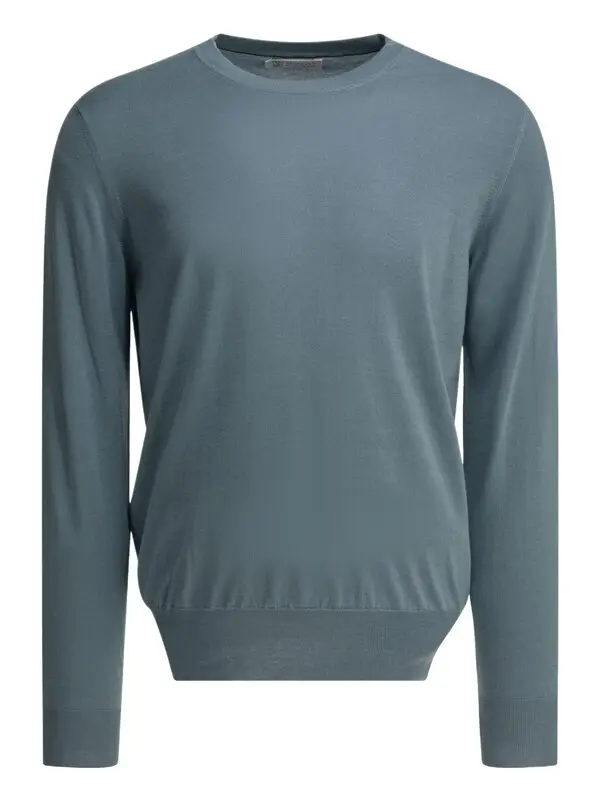 Brunello Cucinelli Crewneck Knitted Jumper - Green