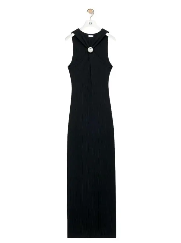 Loewe Anagram Pebble Dress - Black