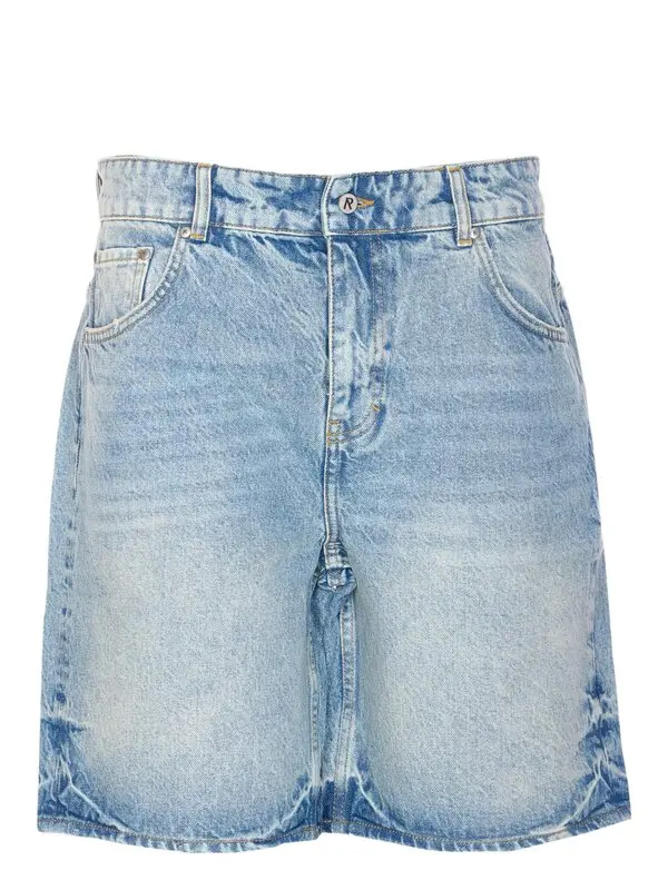 REPRESENT 13 Denim Shorts - Blue